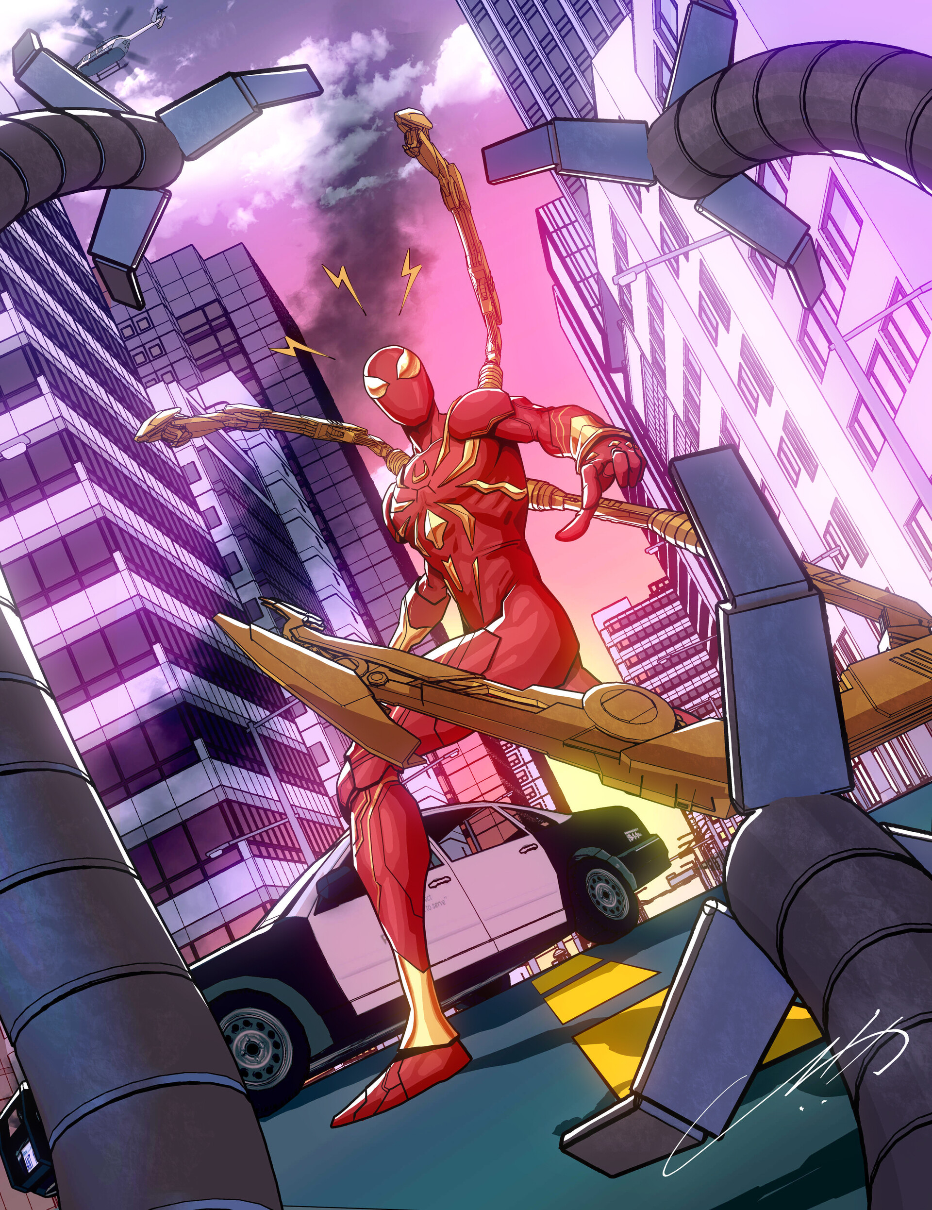 ArtStation - iron spider
