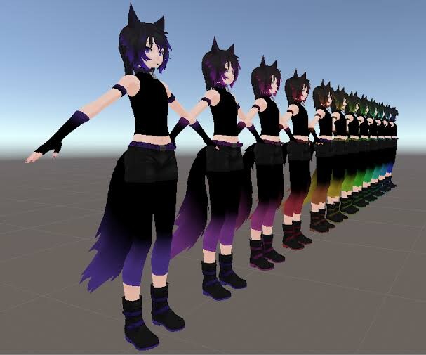 Tracker STUDIO - Vrchat character female design