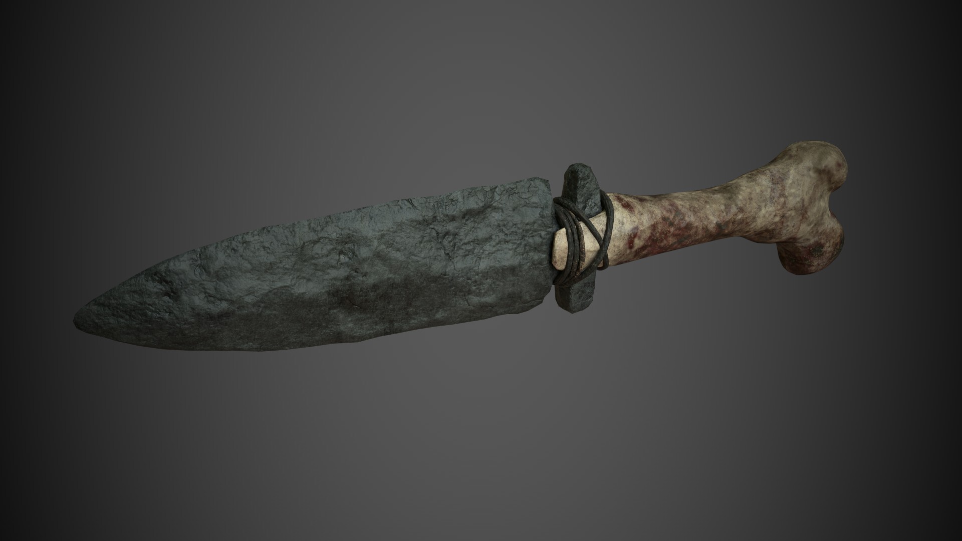 ArtStation - Prehistoric knife (dungeons and dragons fan made weapon)