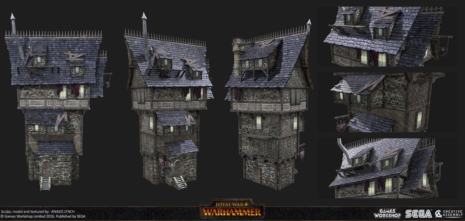 Anaick (Nikki) Lynch - Total War Warhammer I Environment Artwork ...