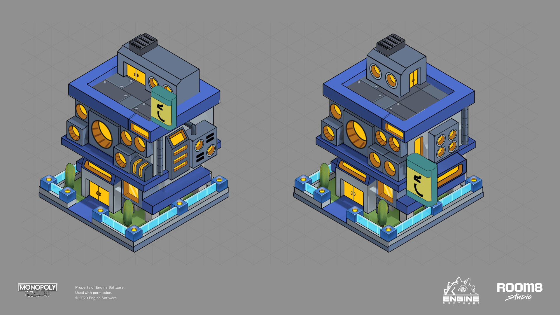 Room 8 Studio - Portfolio - Stylized Buldings Pack