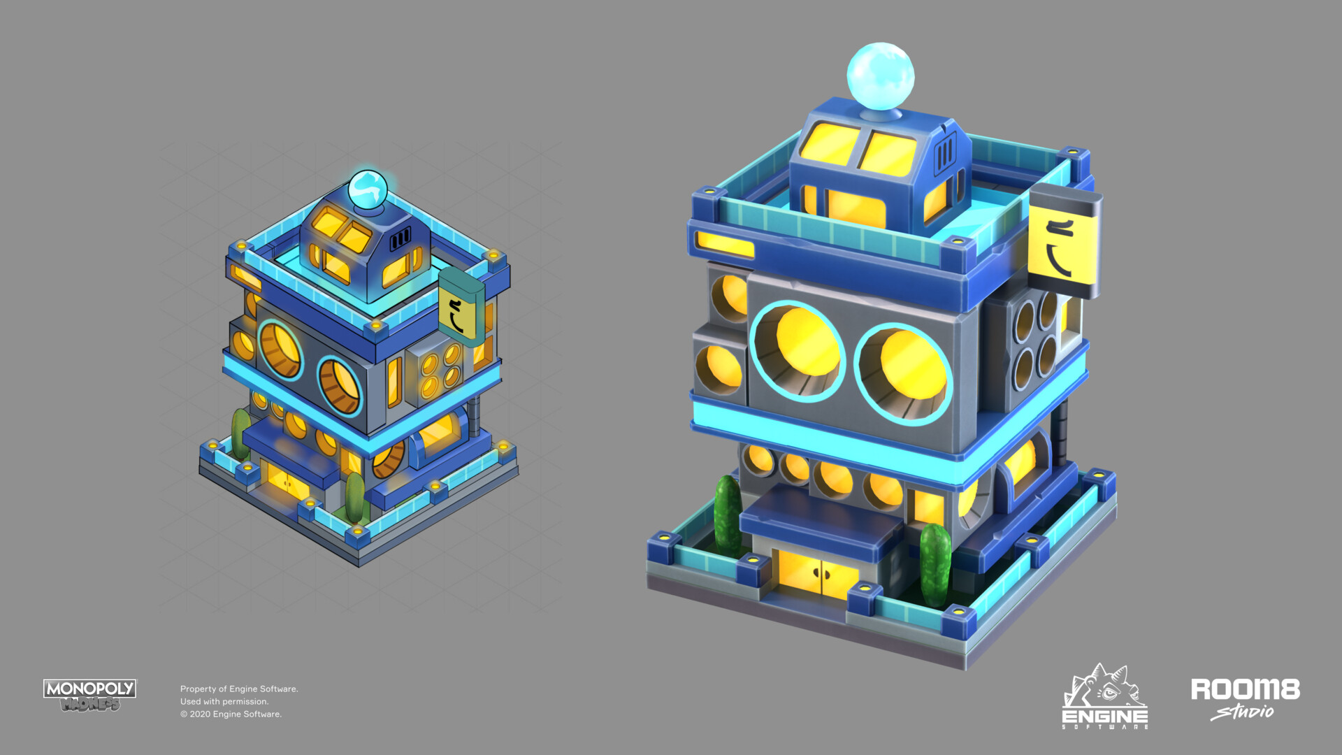 Room 8 Studio - Portfolio - Stylized Buldings Pack