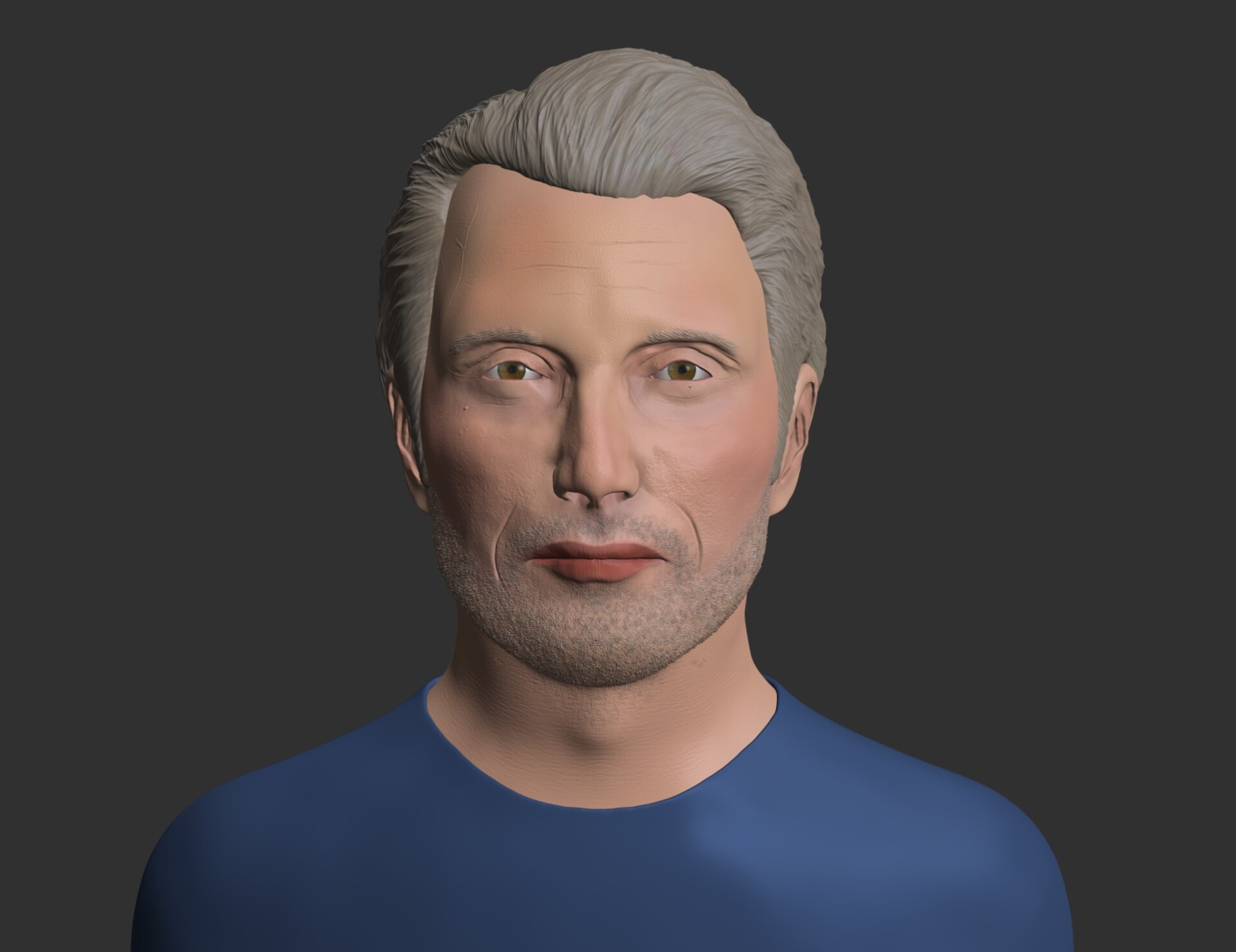 ArtStation - Mads Mikkelsen - Fan Art