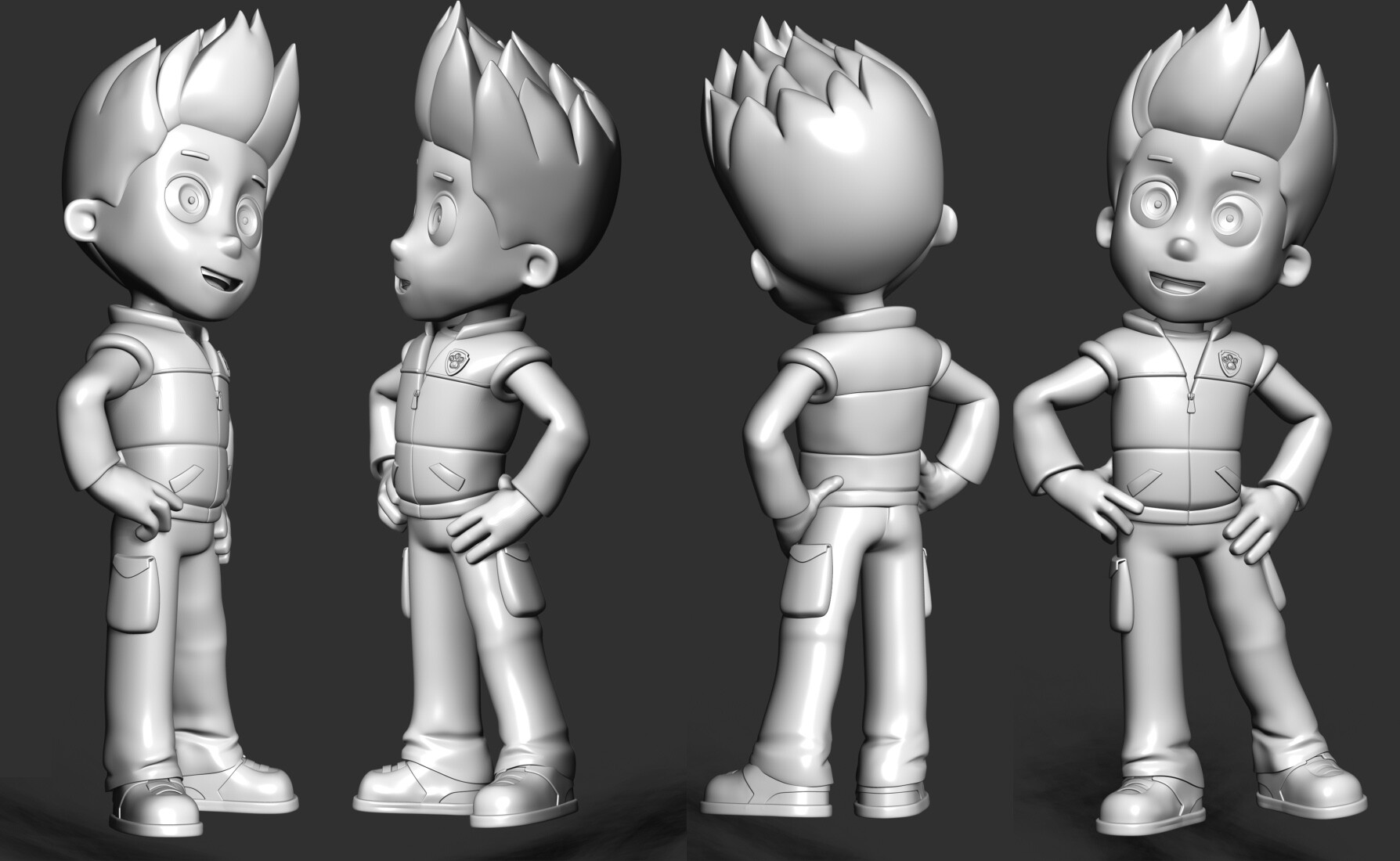 Bon Bon Art - Ryder - Paw Patrol