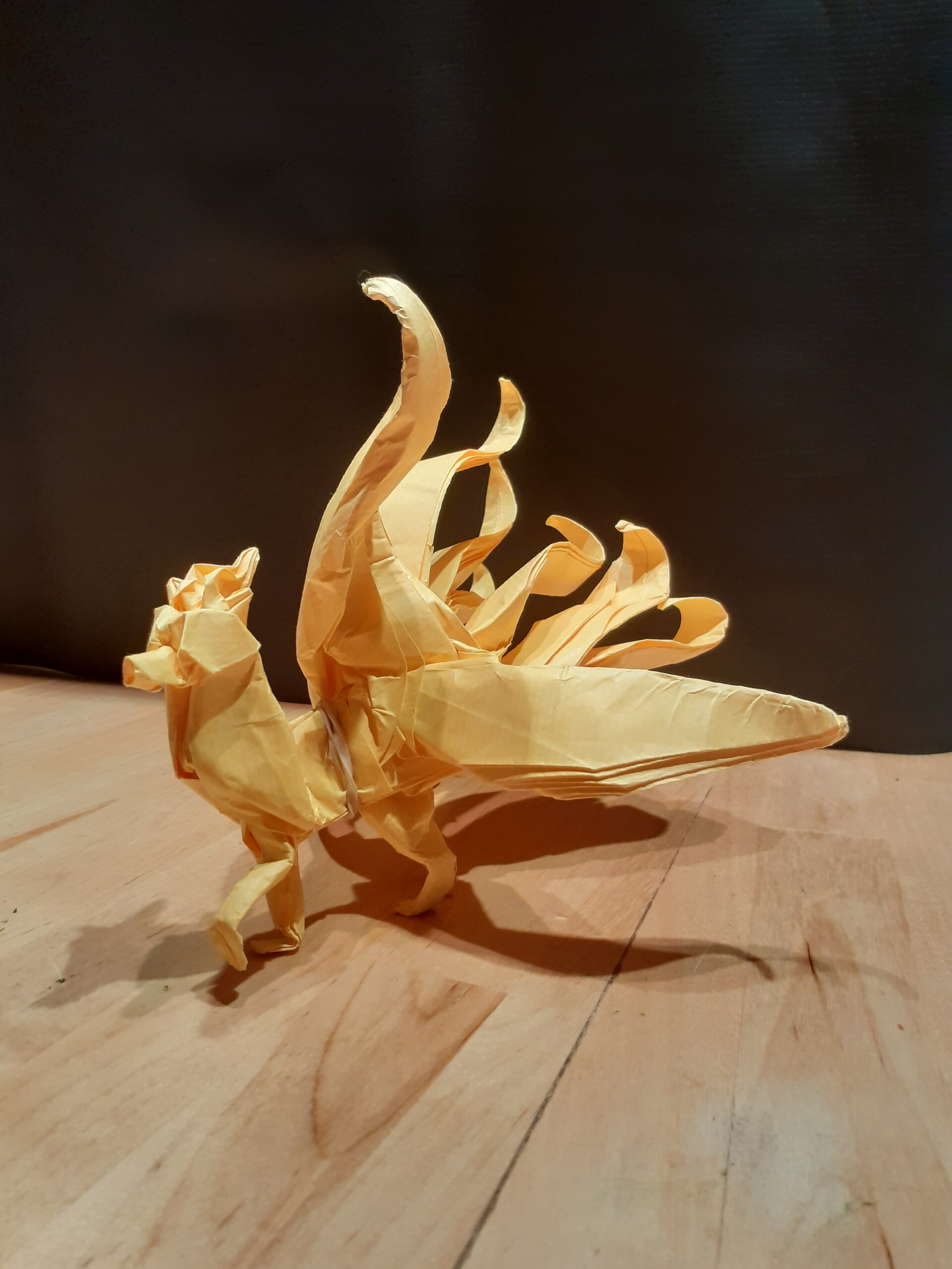 ArtStation - Ninetales origami