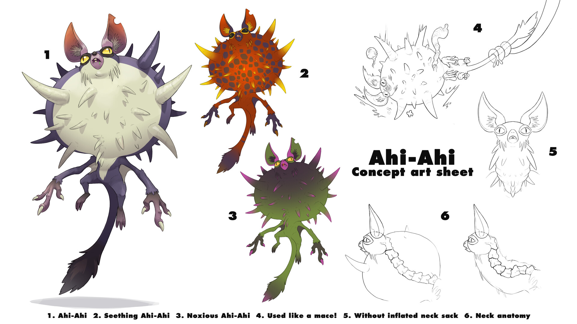 ArtStation - Ahi-Ahi (School project)