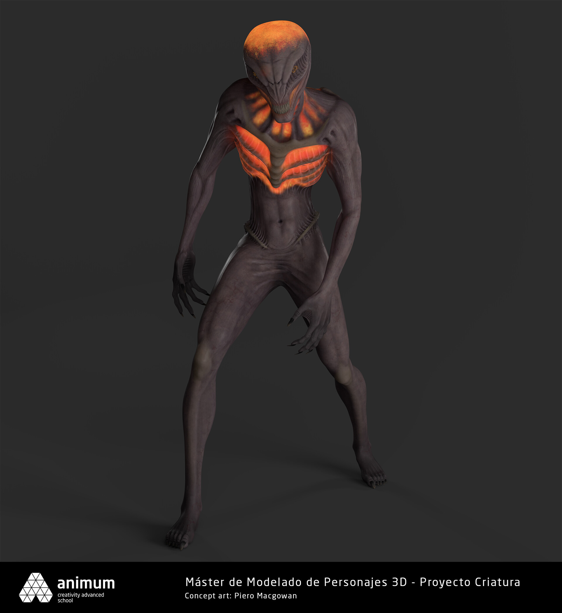 ArtStation - Criatura Alien