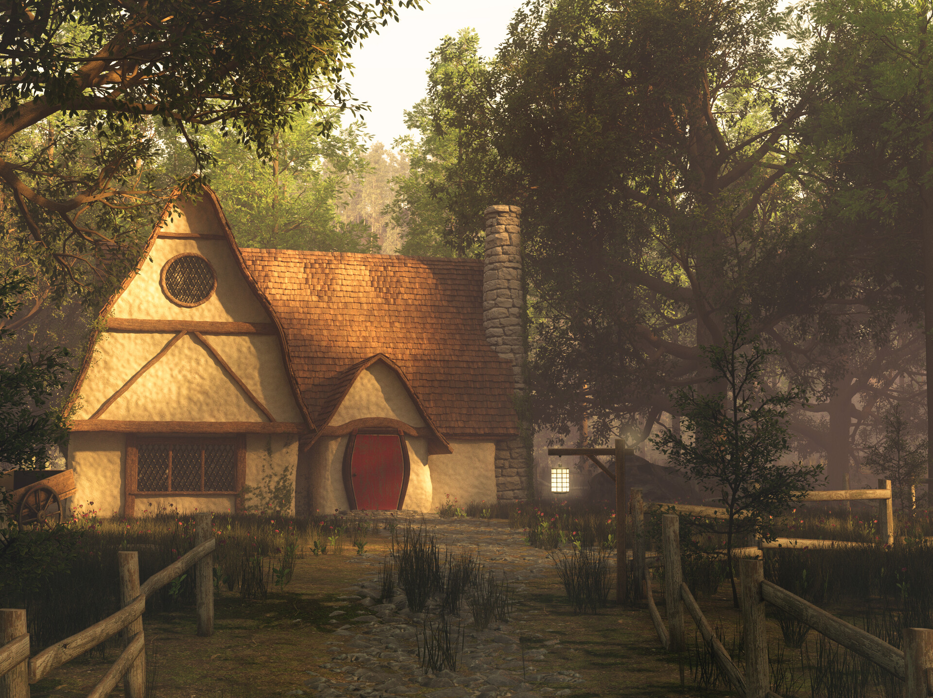 ArtStation - fantasy house