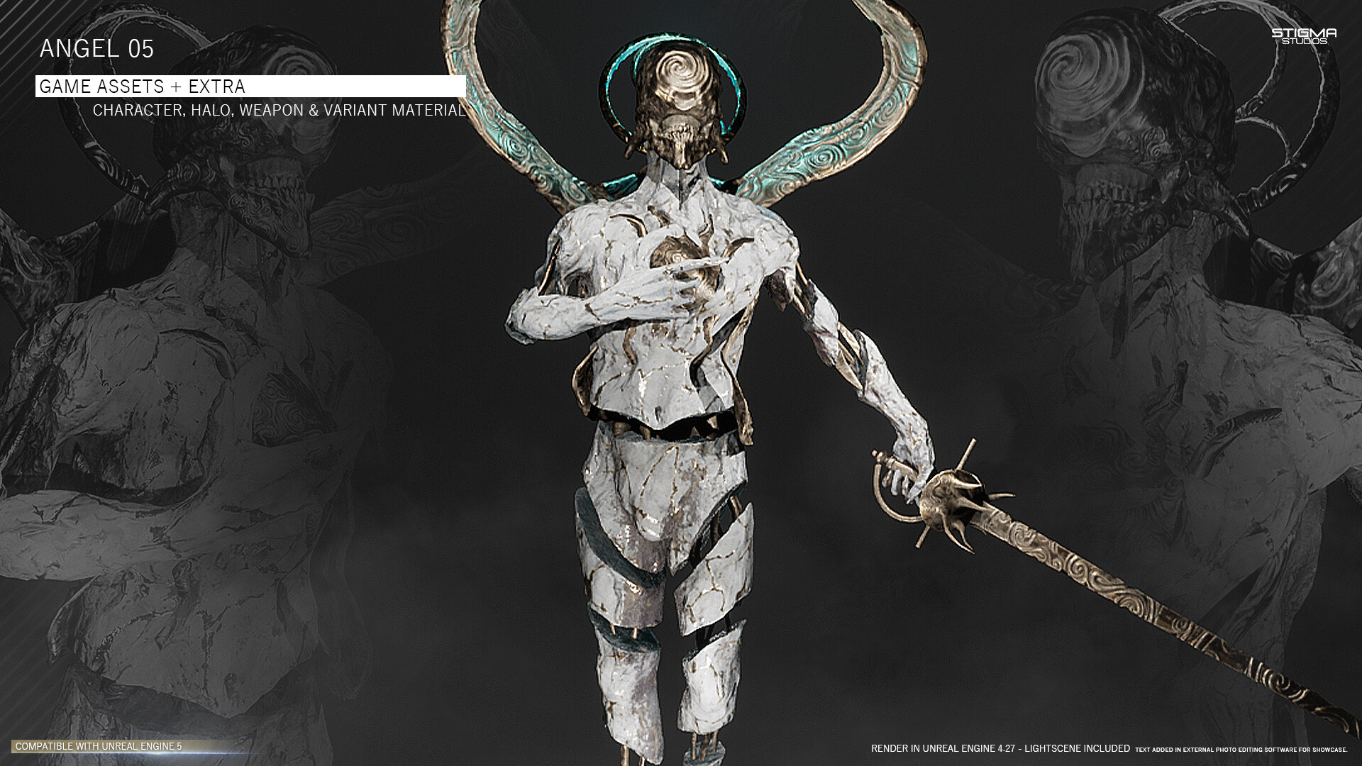 Antonino Truisi - Angel 05 - Game Assets