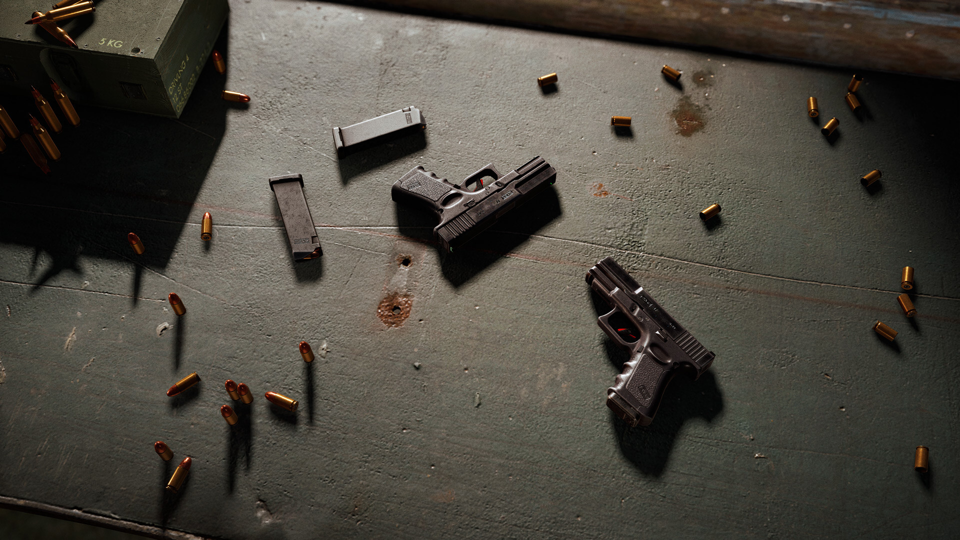 Pilgrim - Prototype 17 Handgun - Rust