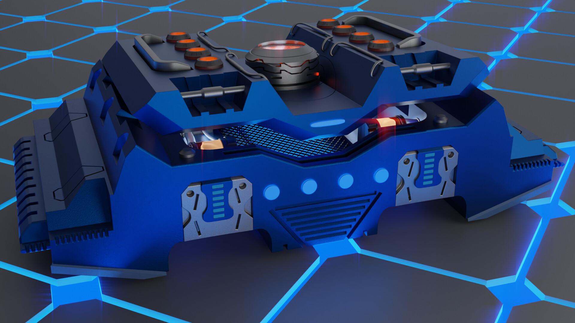 ArtStation - SCI-Fi CHEST