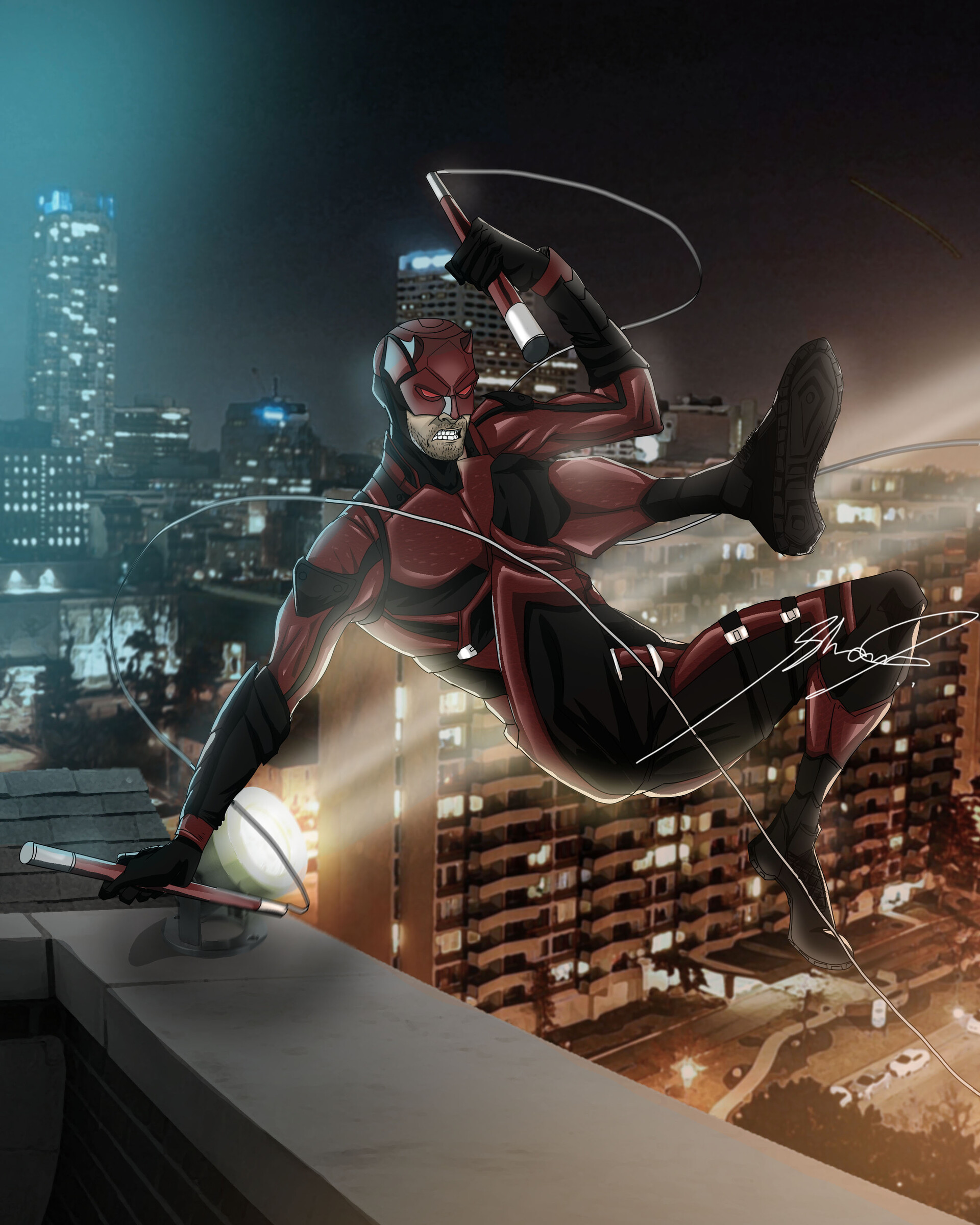 ArtStation - DareDevil Fan Art