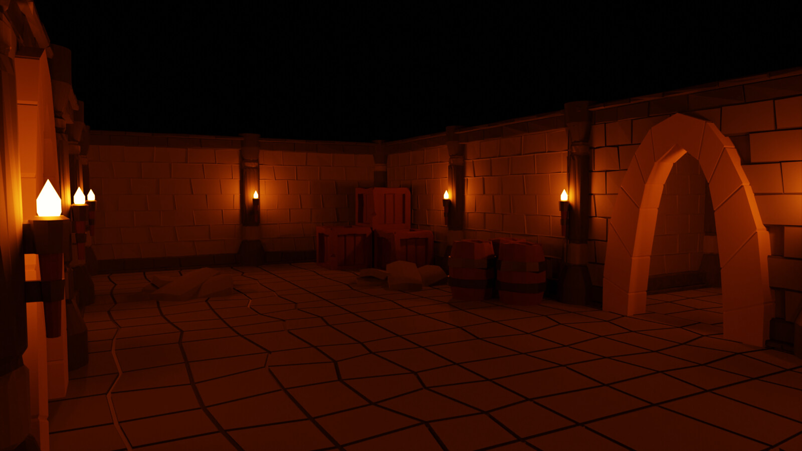 ben farnsworth - Low Poly Dungeon