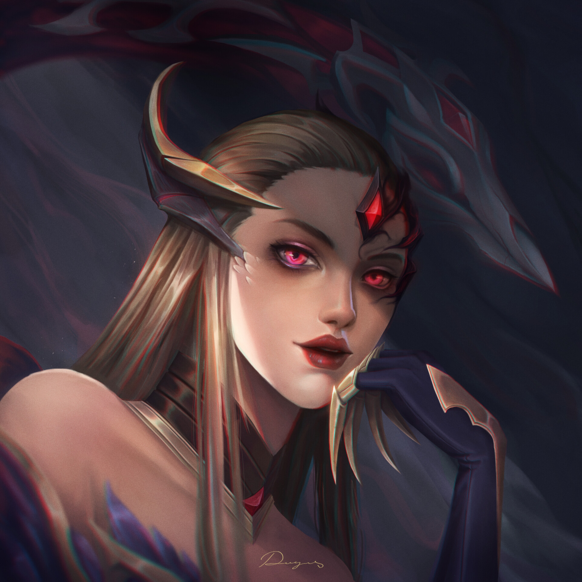 Artstation Coven Evelynn Fanart