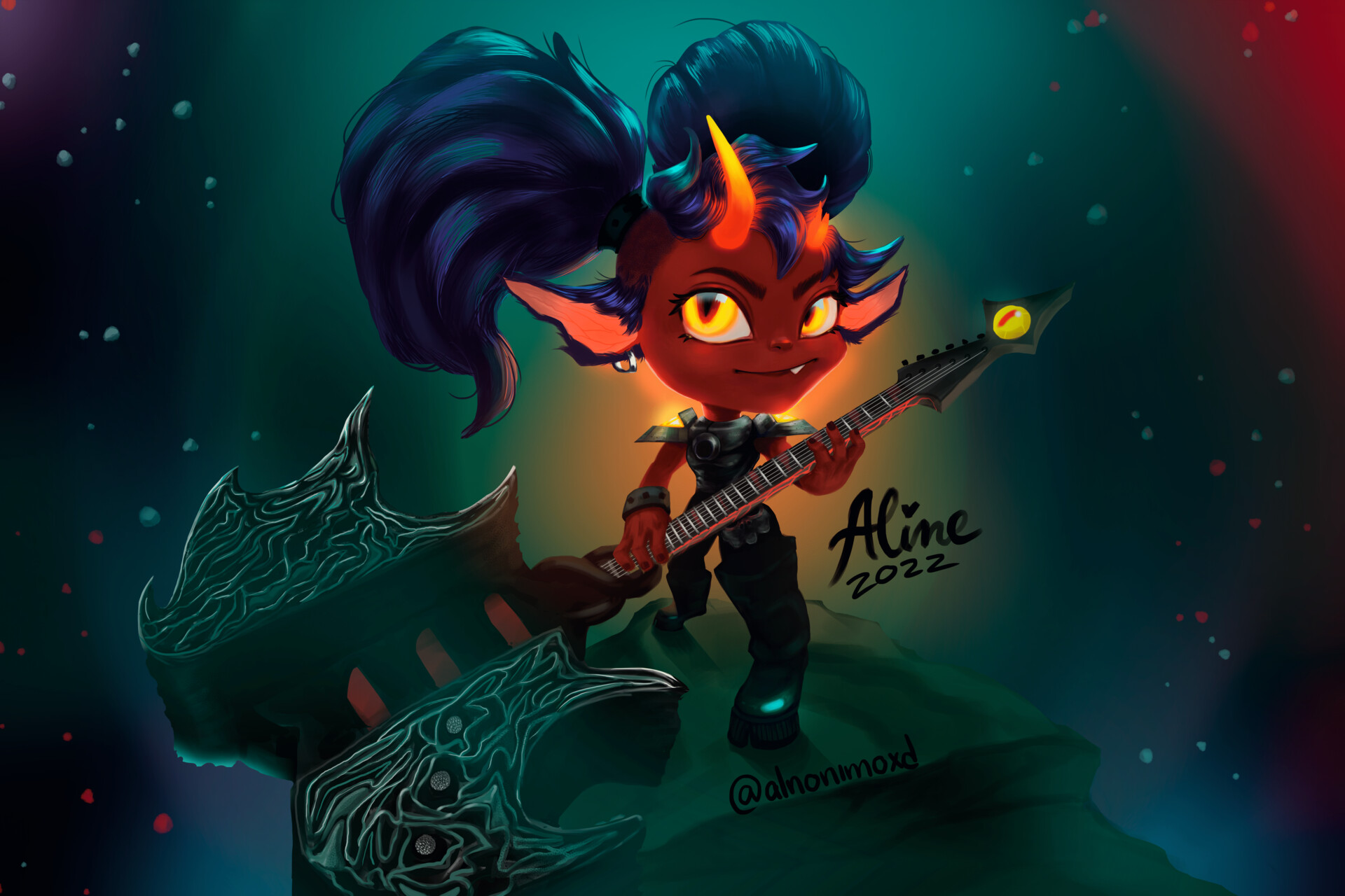 ArtStation - Poppy Pentakill/Little Demon