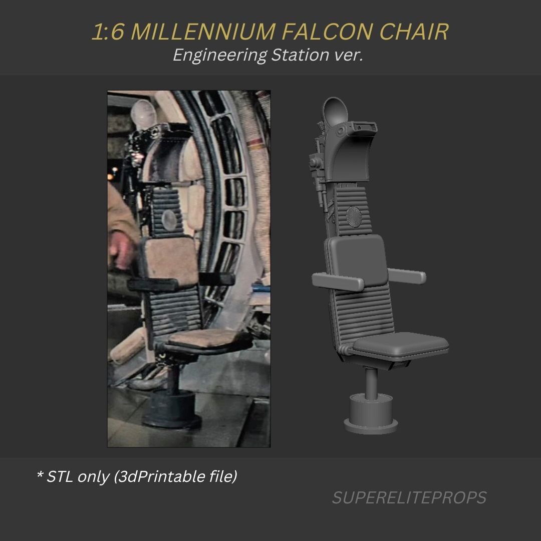 Jack Bautista / Super Elite Props / PSM - 1:6 Millennium Falcon NAV ...