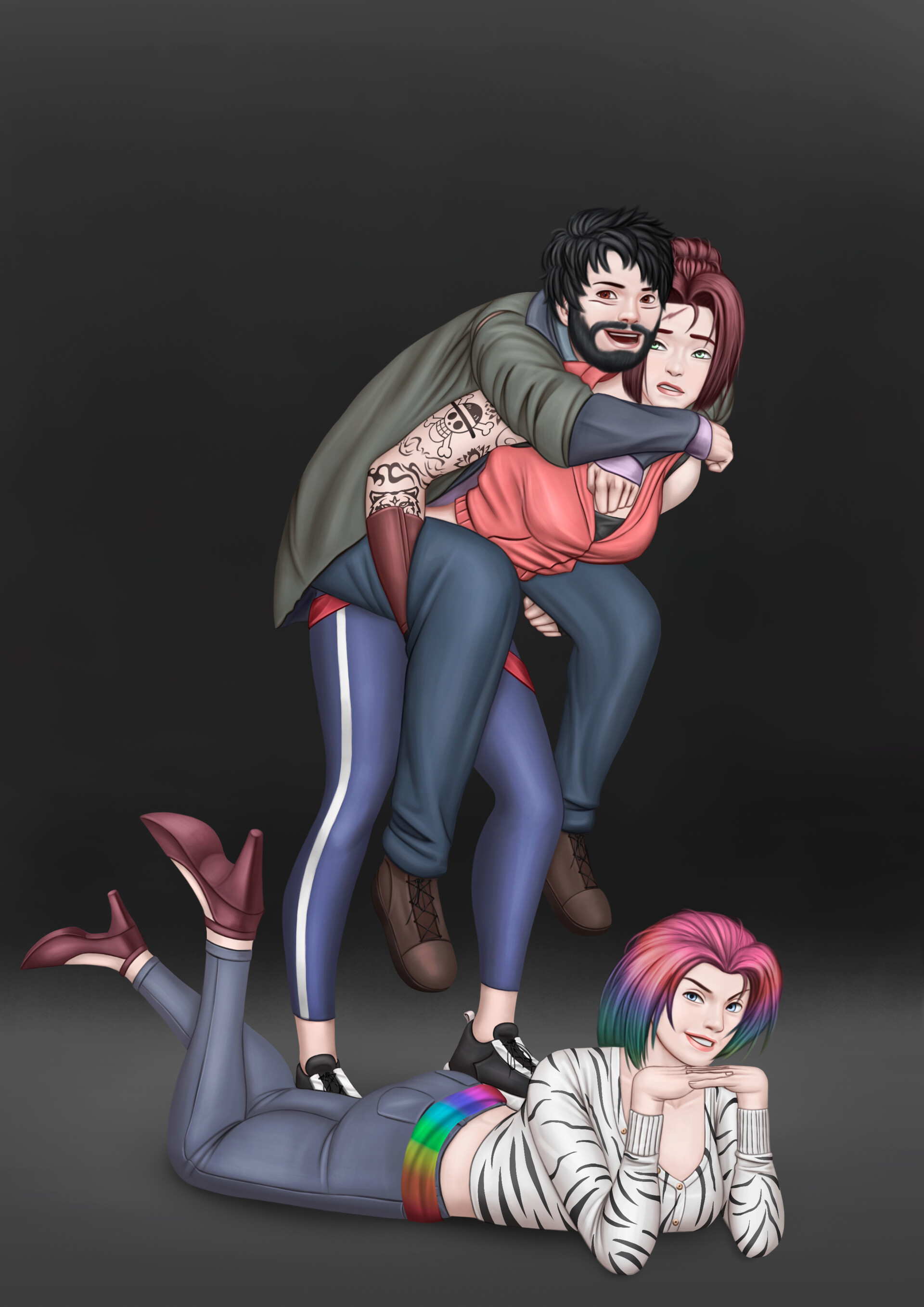 ArtStation - (Friends) commission