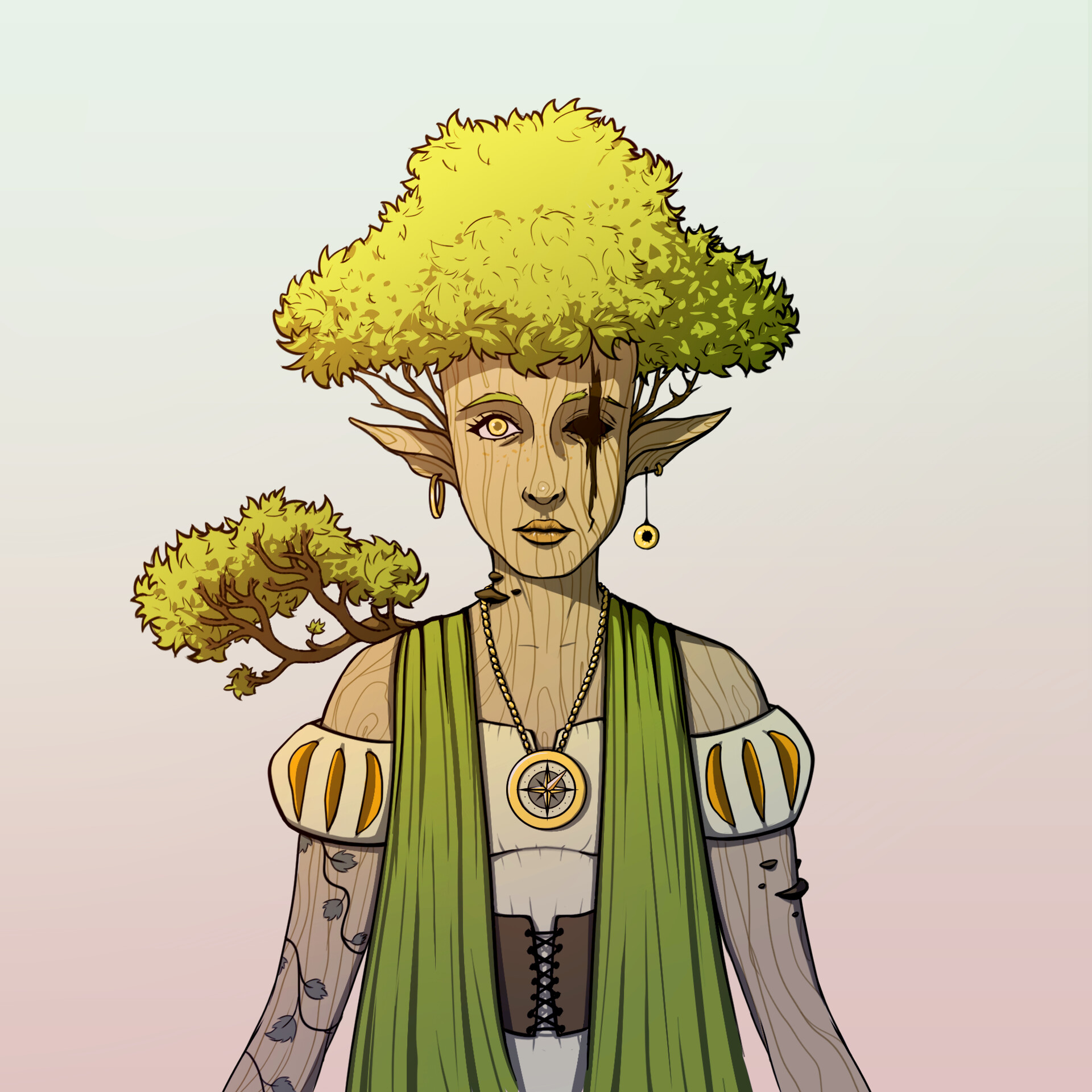 ArtStation - Dnd halfbody portraits