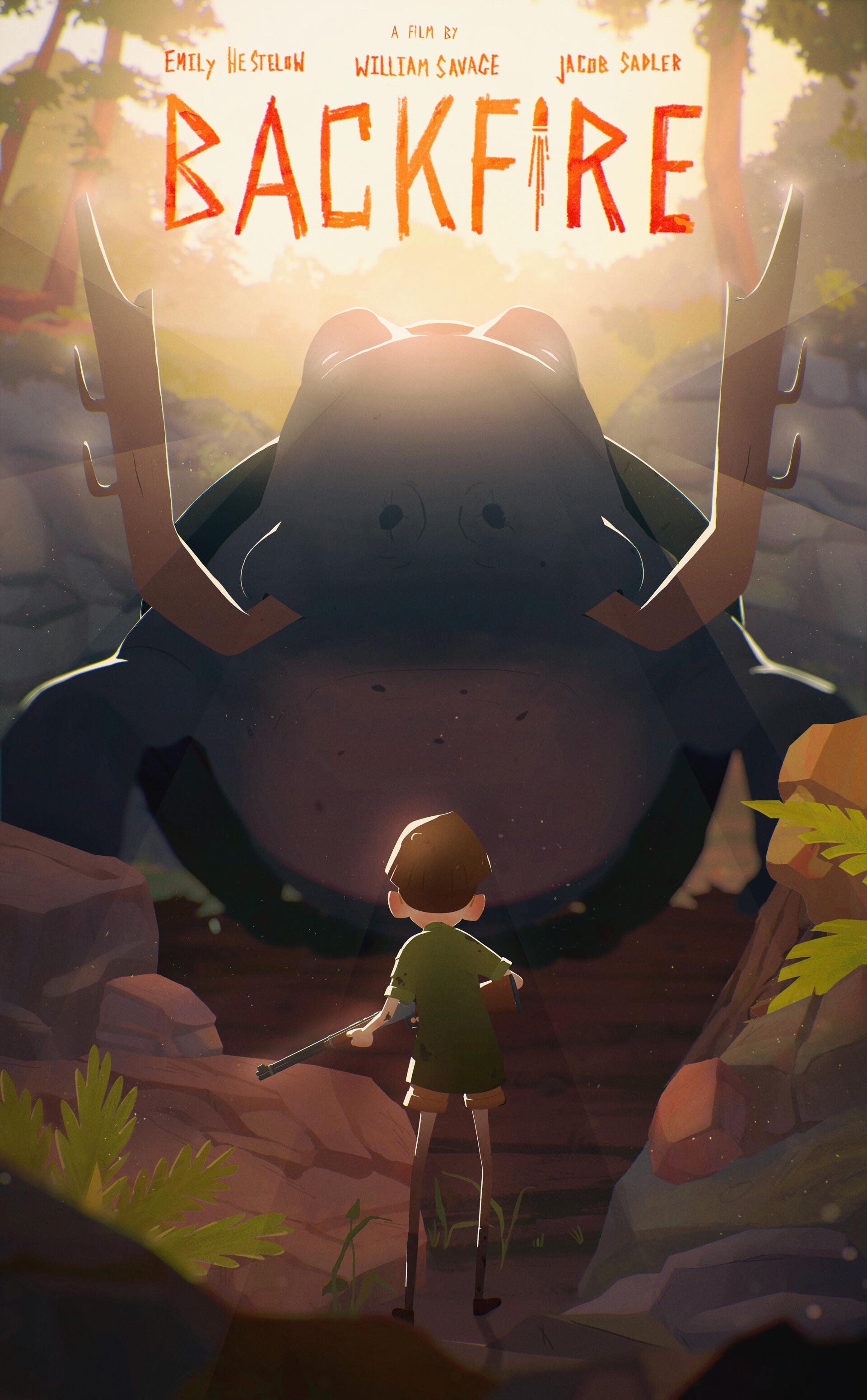 Jacob Sadler - BACKFIRE - Animated Short Film (2021)