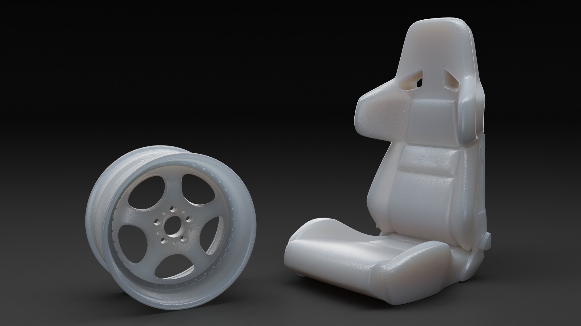 Alin Curuț - Recaro chair BMW Style 109 for 3D print