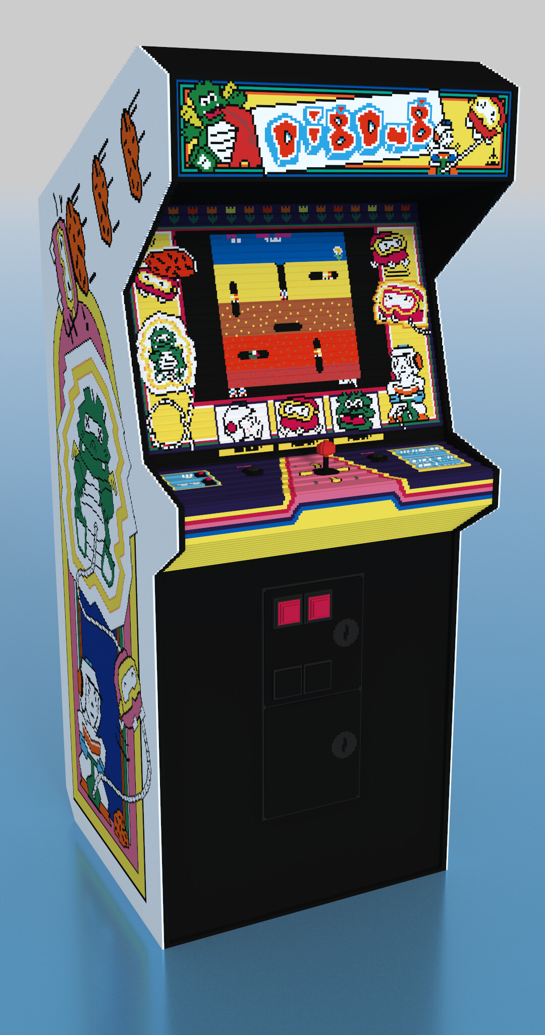 Dig Dug Arcade Machine Amazon.com: My Arcade Dig Dug Micro Player