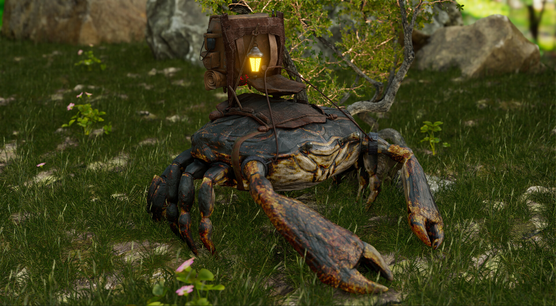 ArtStation - Craforet Mount - Game Creature