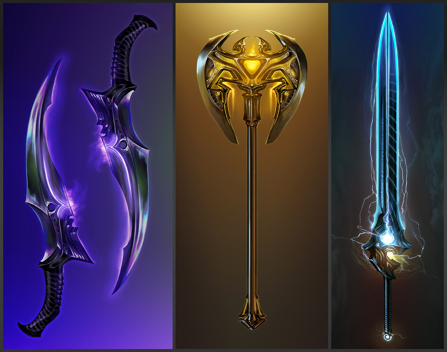 ArtStation - 34 - Tier weapons