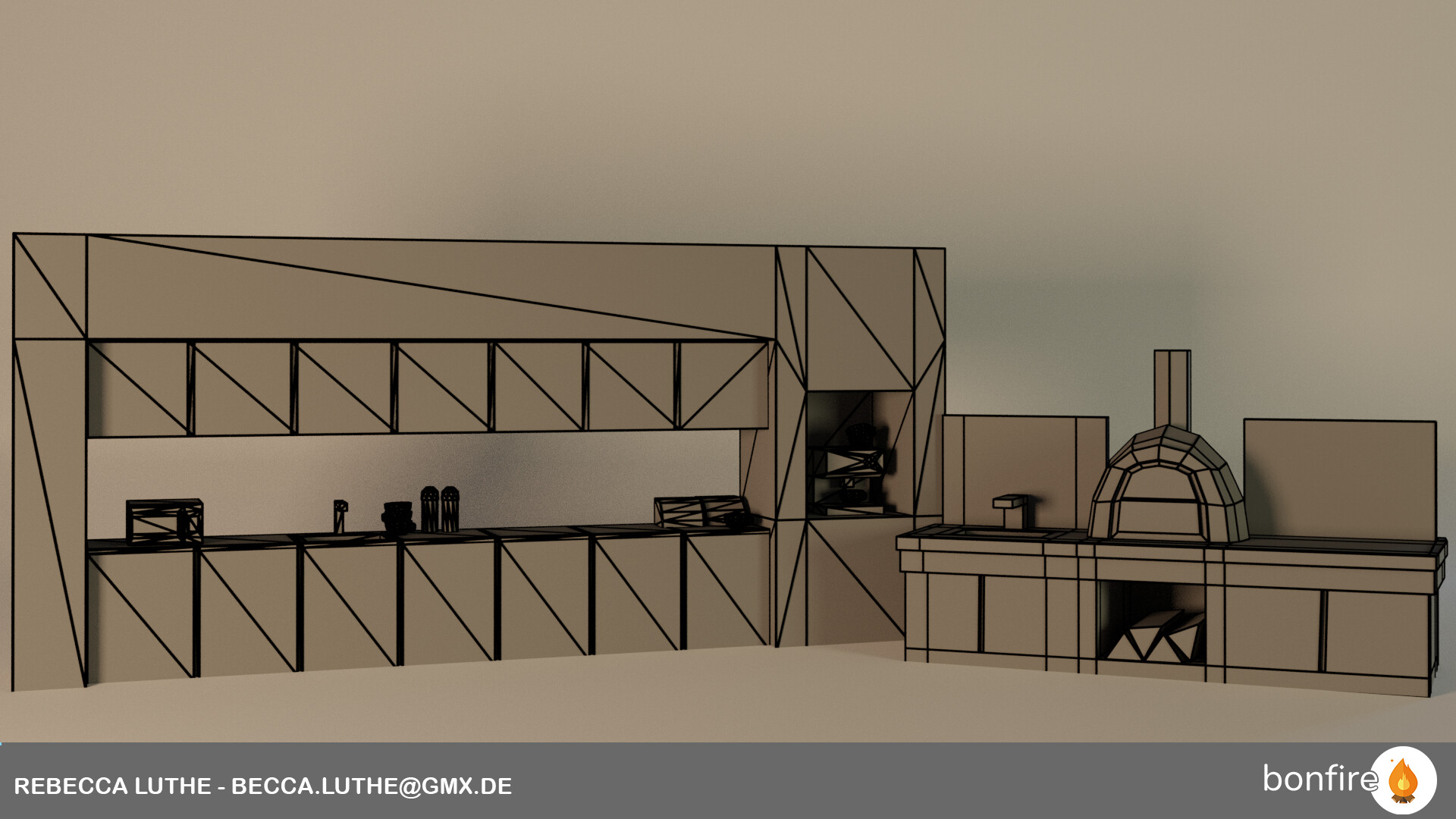 Rebecca Luthe - Low Poly Environment for bonfire HQ