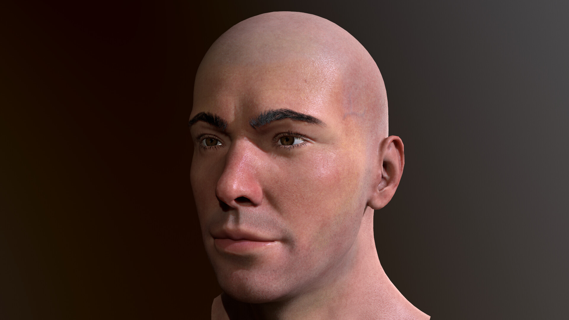 ArtStation - Male Head Practice