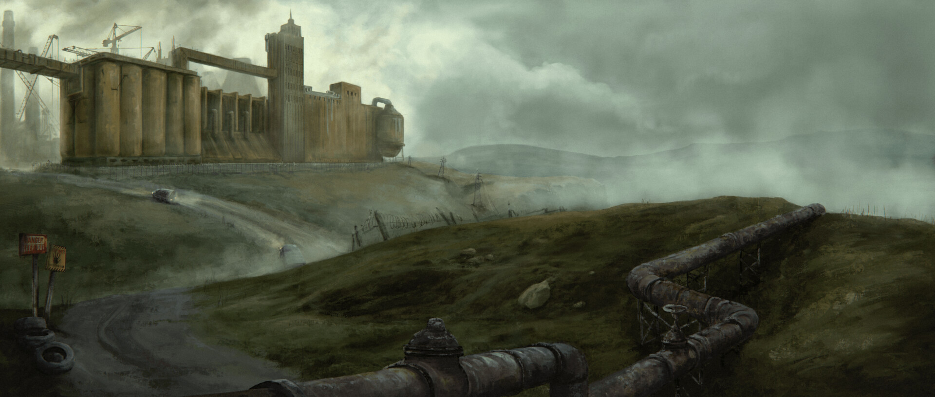 ArtStation - Post Apocalyptic Industry