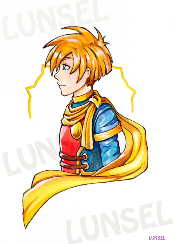 ArtStation - Hans from Golden Sun