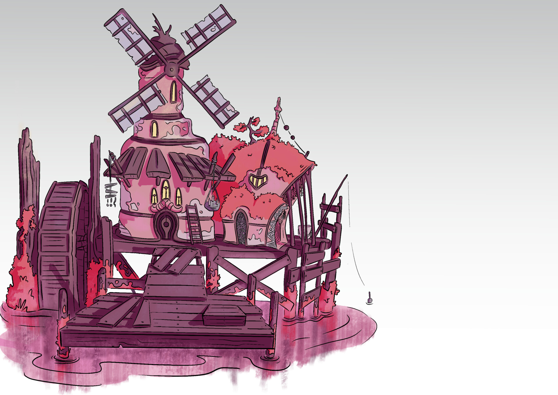 ArtStation - Concept art location