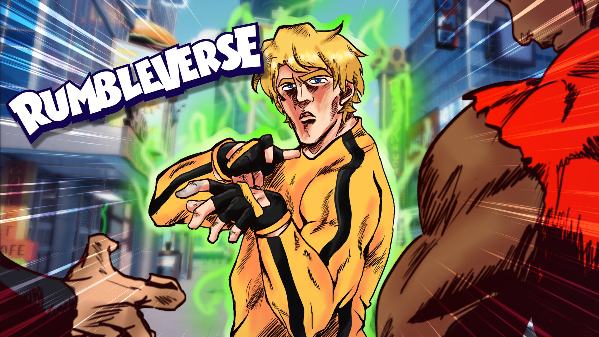 ArtStation - Rumbleverse YouTube Thumbnail