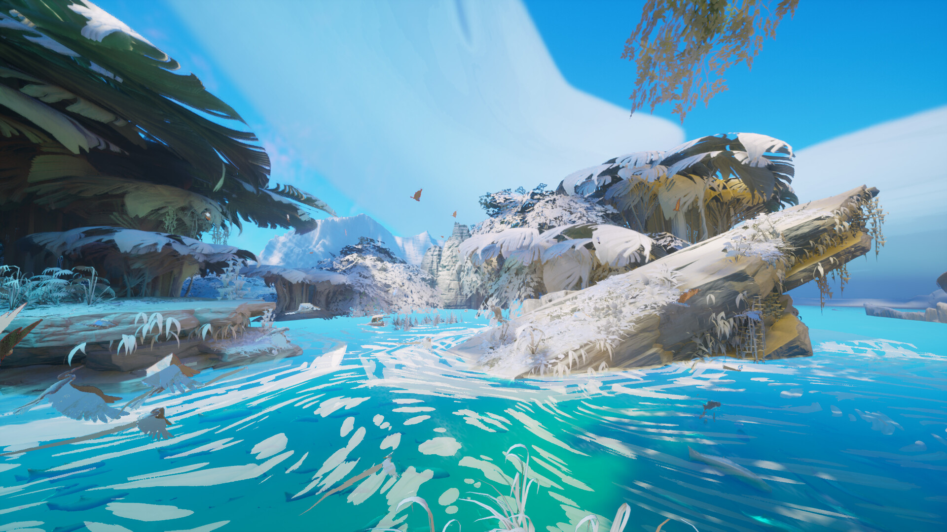 Tyler Smith - Lake in the Jungle Dome Projection in UE5