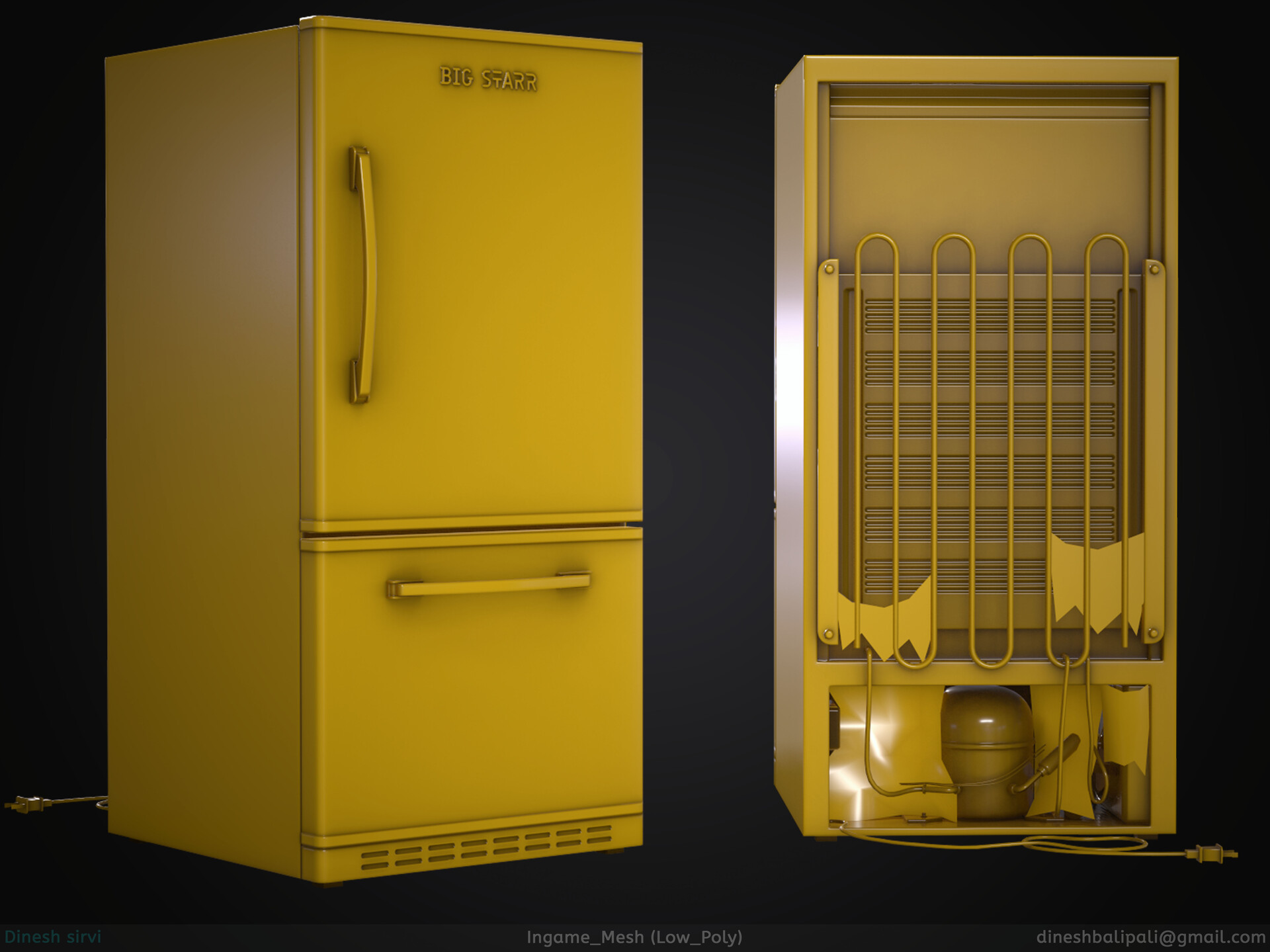 Dinesh sirvi - 90's Refrigerator