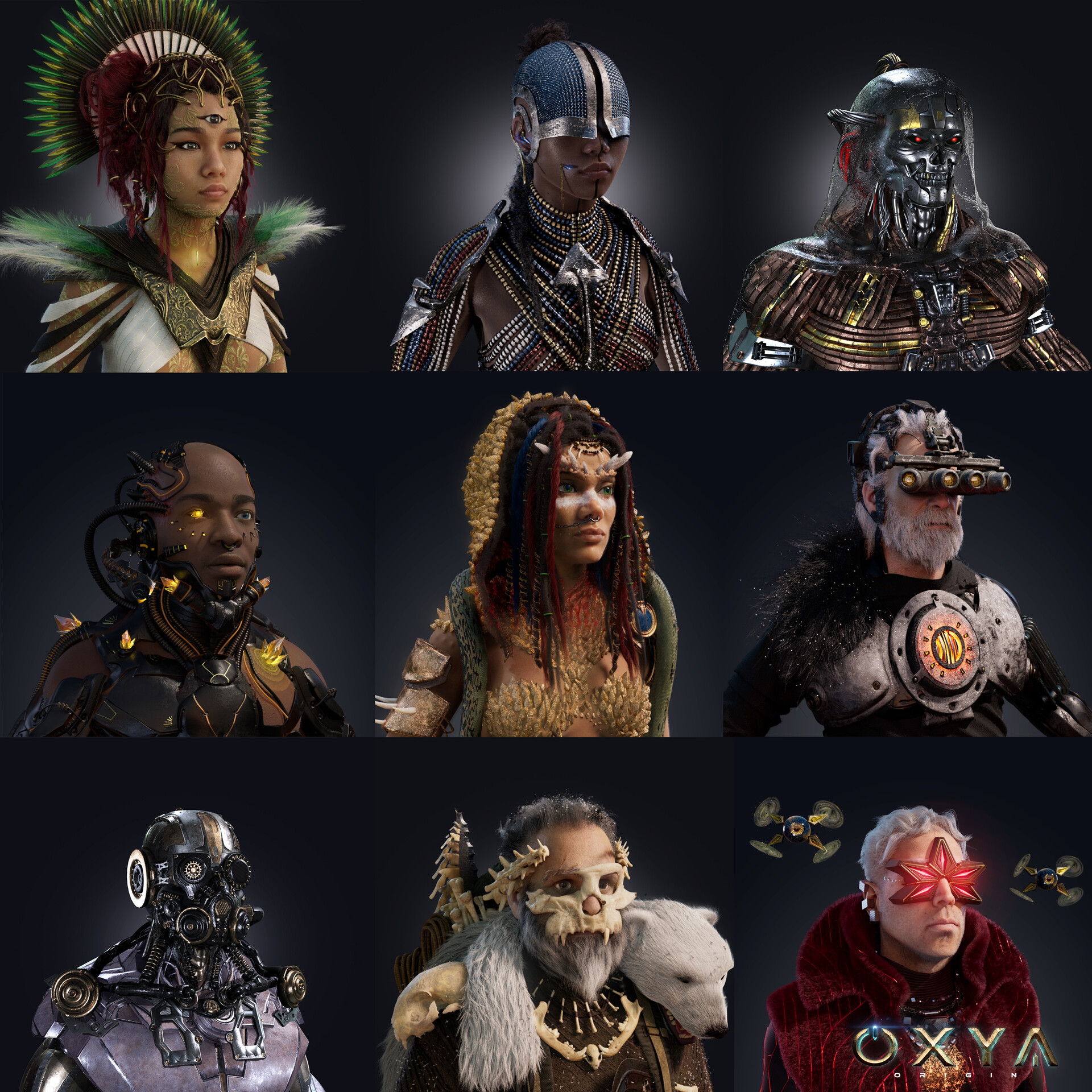 ArtStation - NFT Oxya origin