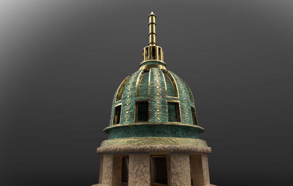 ArtStation - Green Dome