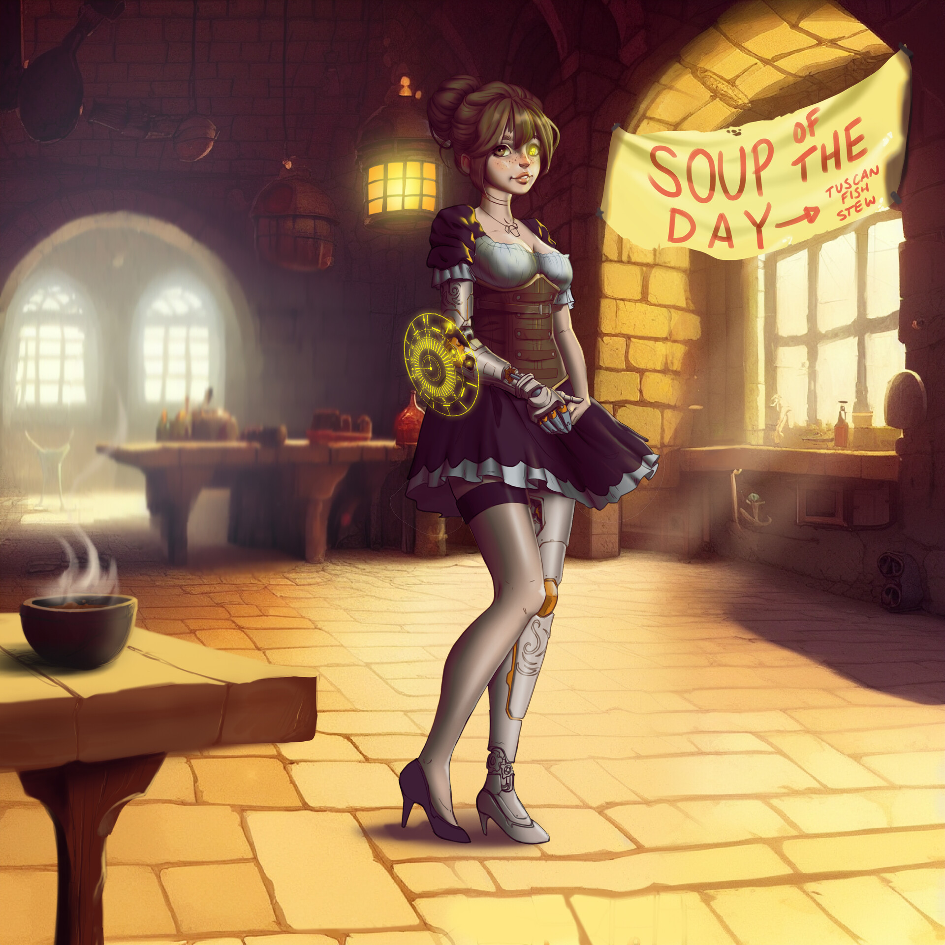 ArtStation - Clockwork Soup Chef