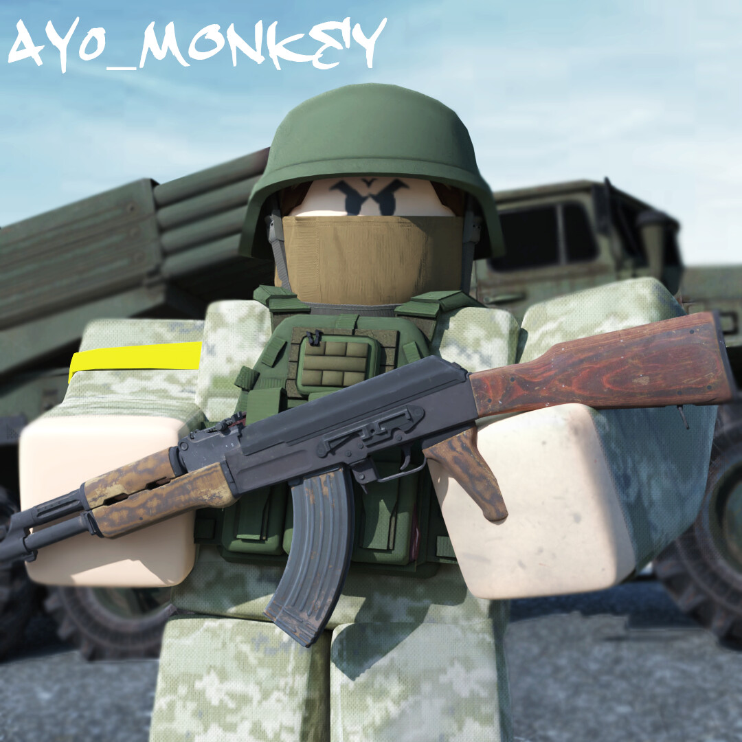 ArtStation - Soldier(s) Roblox GFX