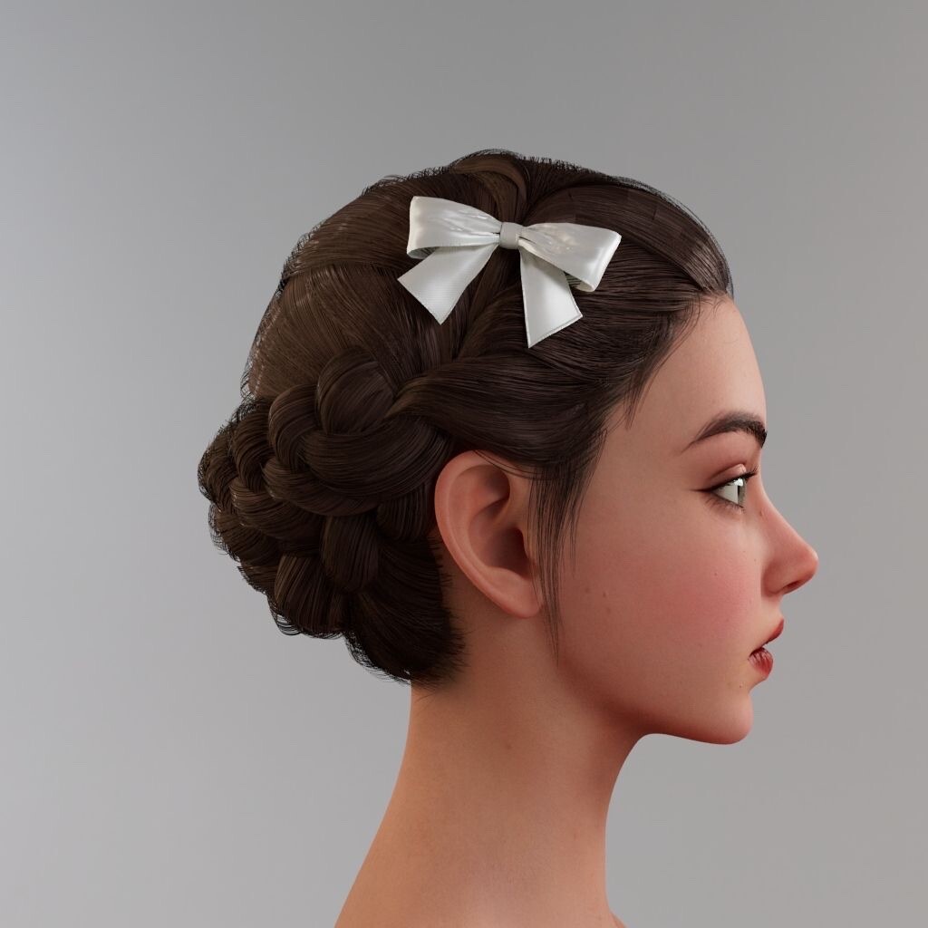 ArtStation - Character Hair WIP