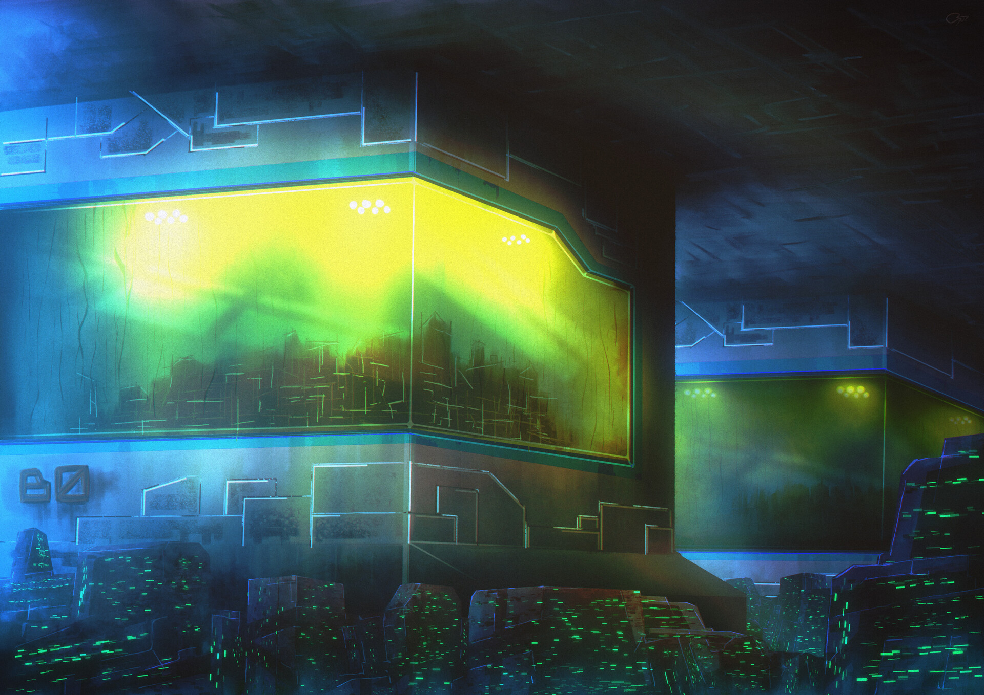 ArtStation - Hidden Underground City