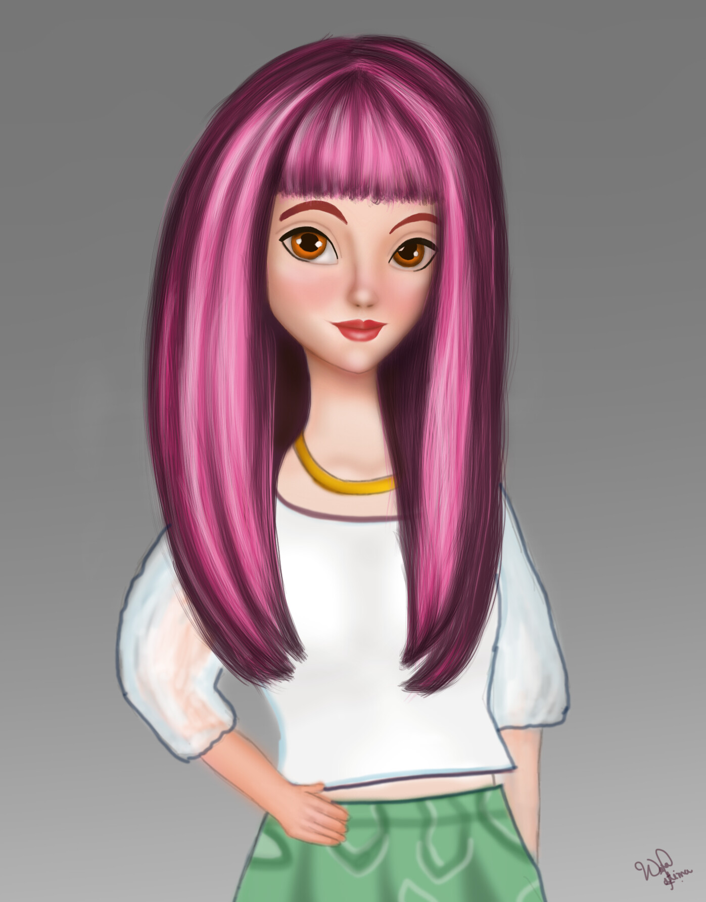 ArtStation - 2D Cartoon Character,