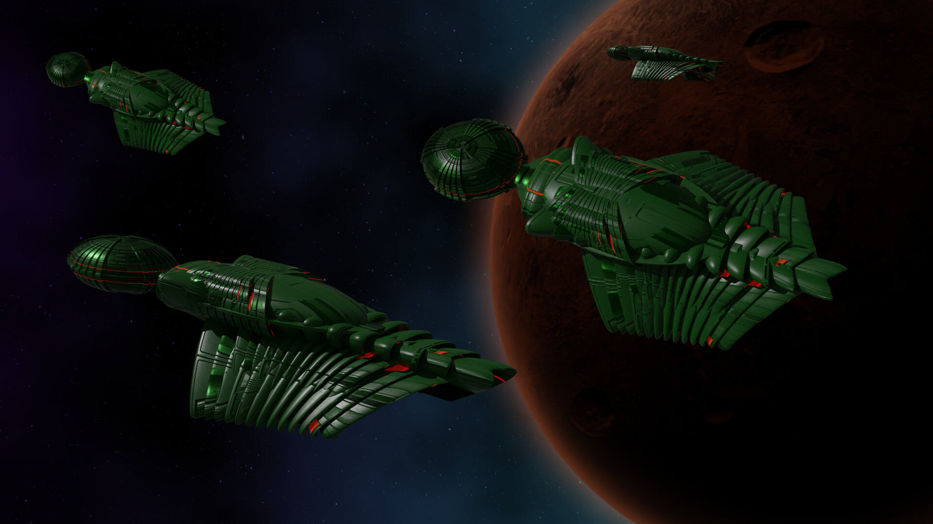 ArtStation - Klingons On The Move.