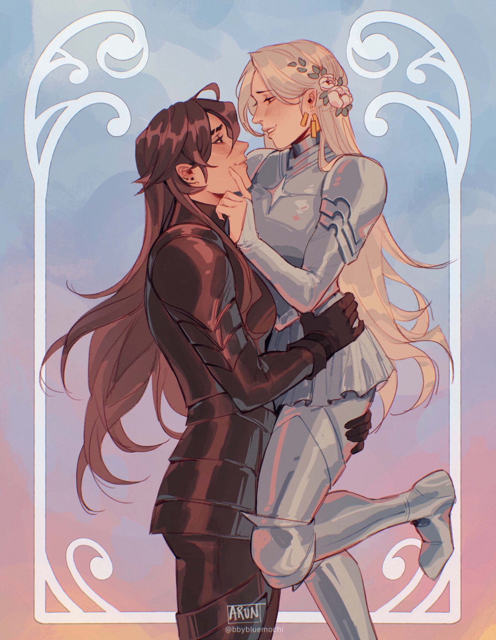 Artstation Wherever You Stray I Follow Lesbian Fairytale Series