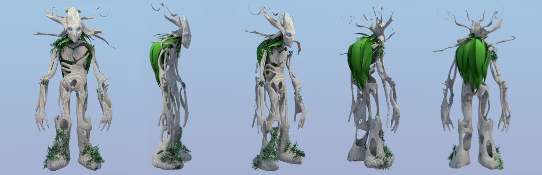 ArtStation - "Rotwood" game character from "Turning Tides"