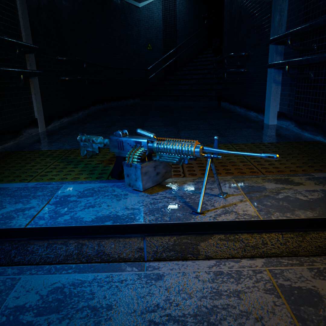 ArtStation - Machine Gun