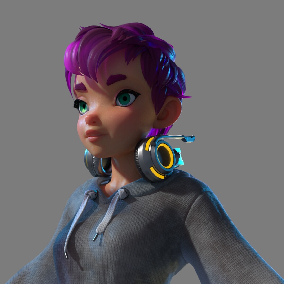 ArtStation - Gamer Girl