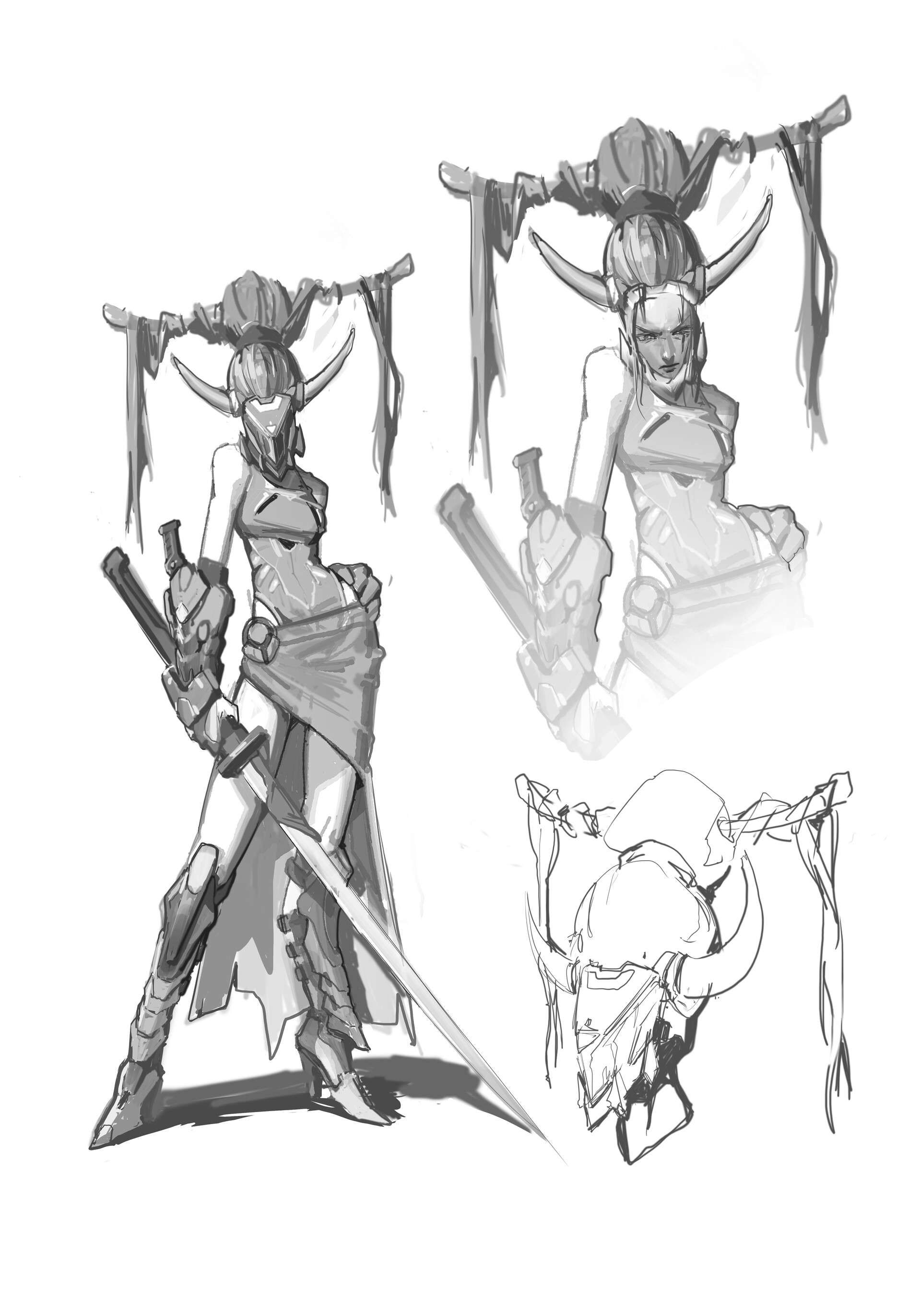 ArtStation - sf girl