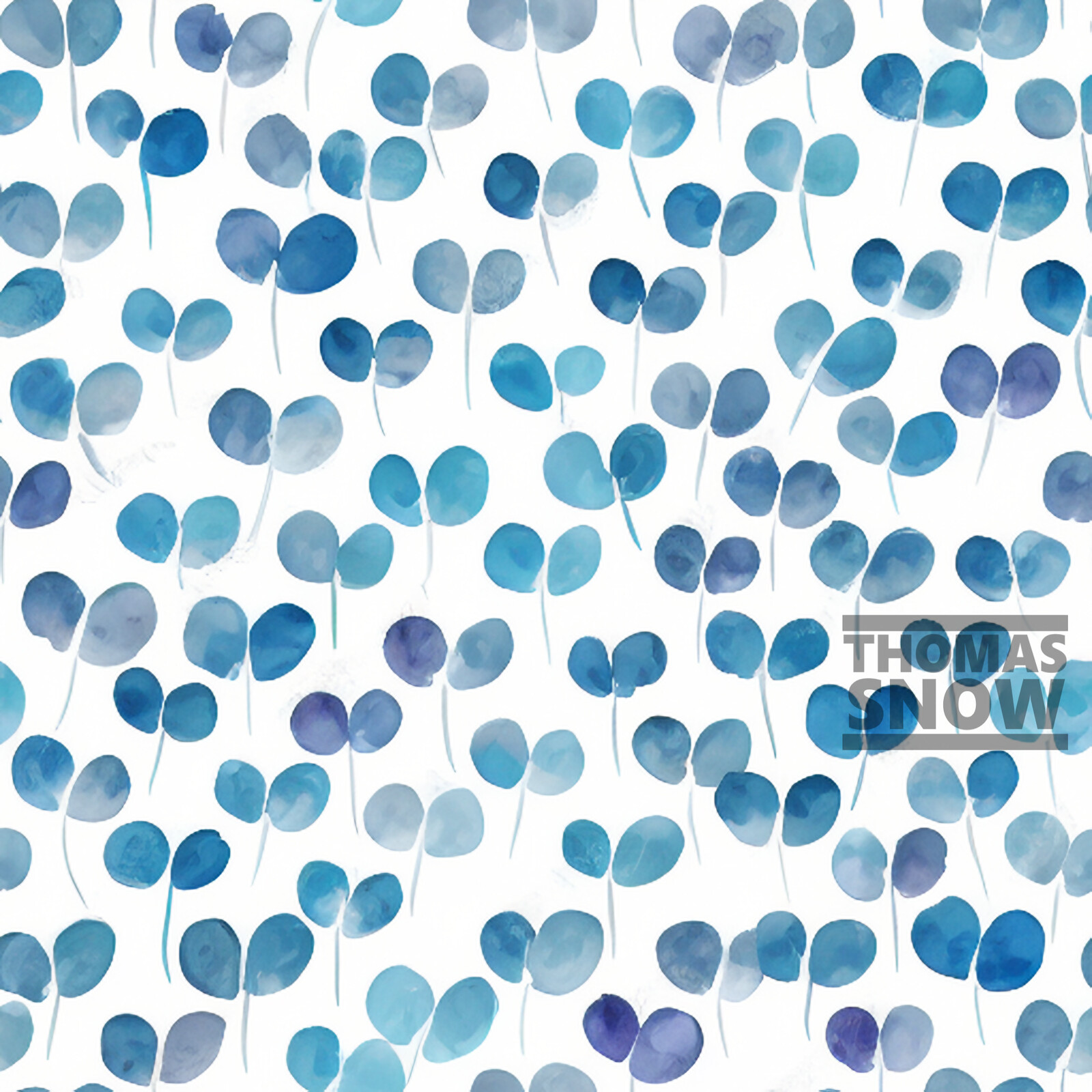 Thomas Snow - "Bloom #1" seamless patterns collection