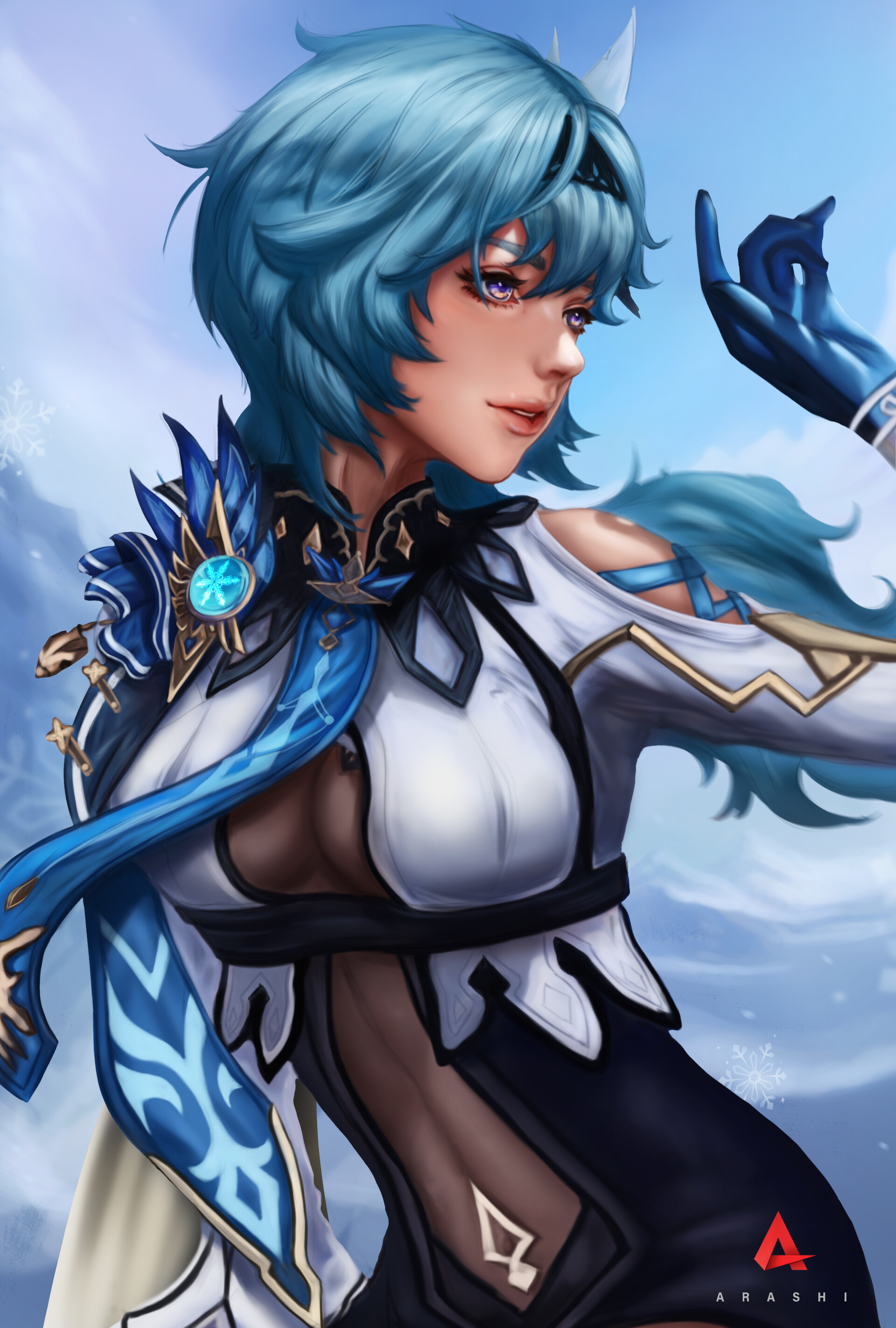 ArtStation - Eula - Genshin Impact